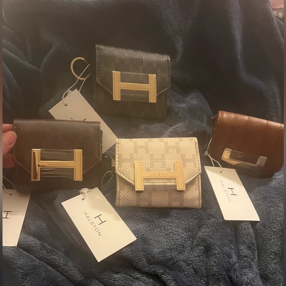 H by Halston | Bags | Halston Wallet With Keyring Four Colors To Chose ...